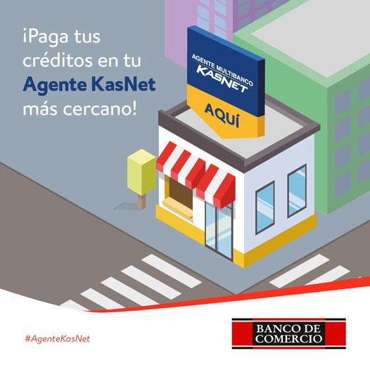 Banco de Comercio amplía su red de pagos gracia a su alianza con KasNet