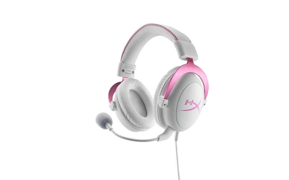 Nueva gama de colores para los HyperX Cloud II: ya están disponibles en rosa y blanco