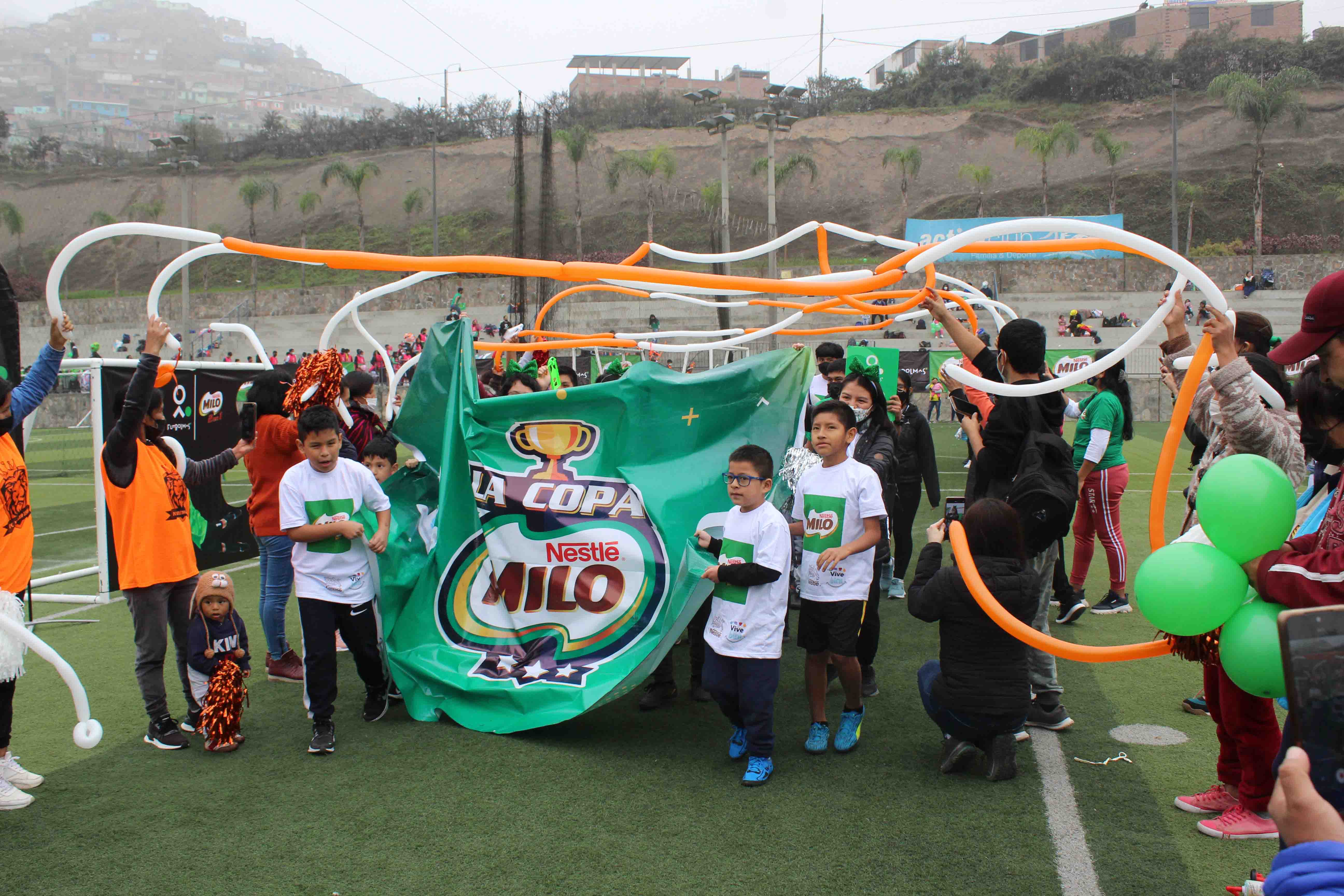 Milo organizó uno de los campeonatos de fútbol infantil y juvenil más ...