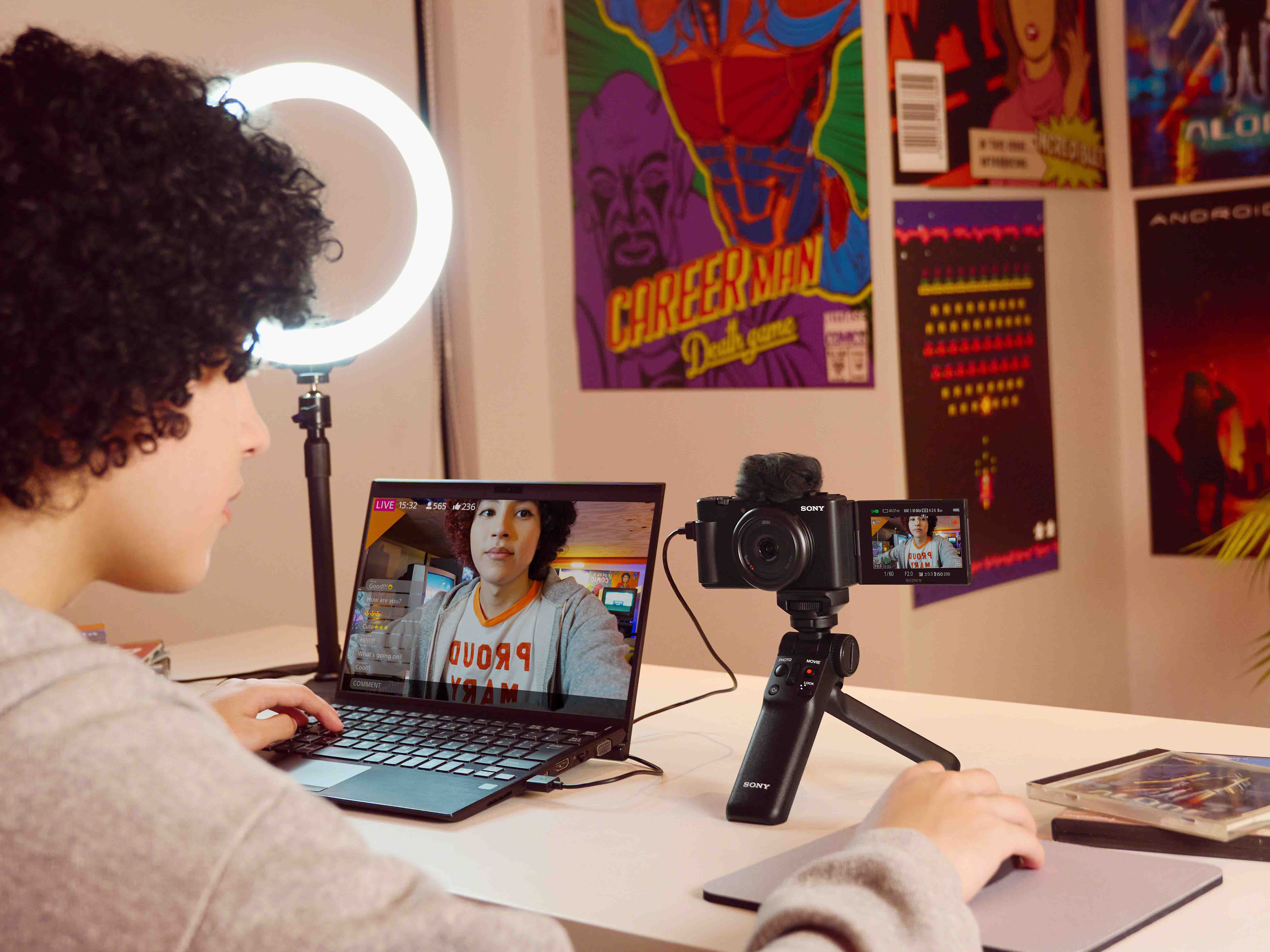 Sony da la bienvenida al nuevo integrante de su familia de cámaras