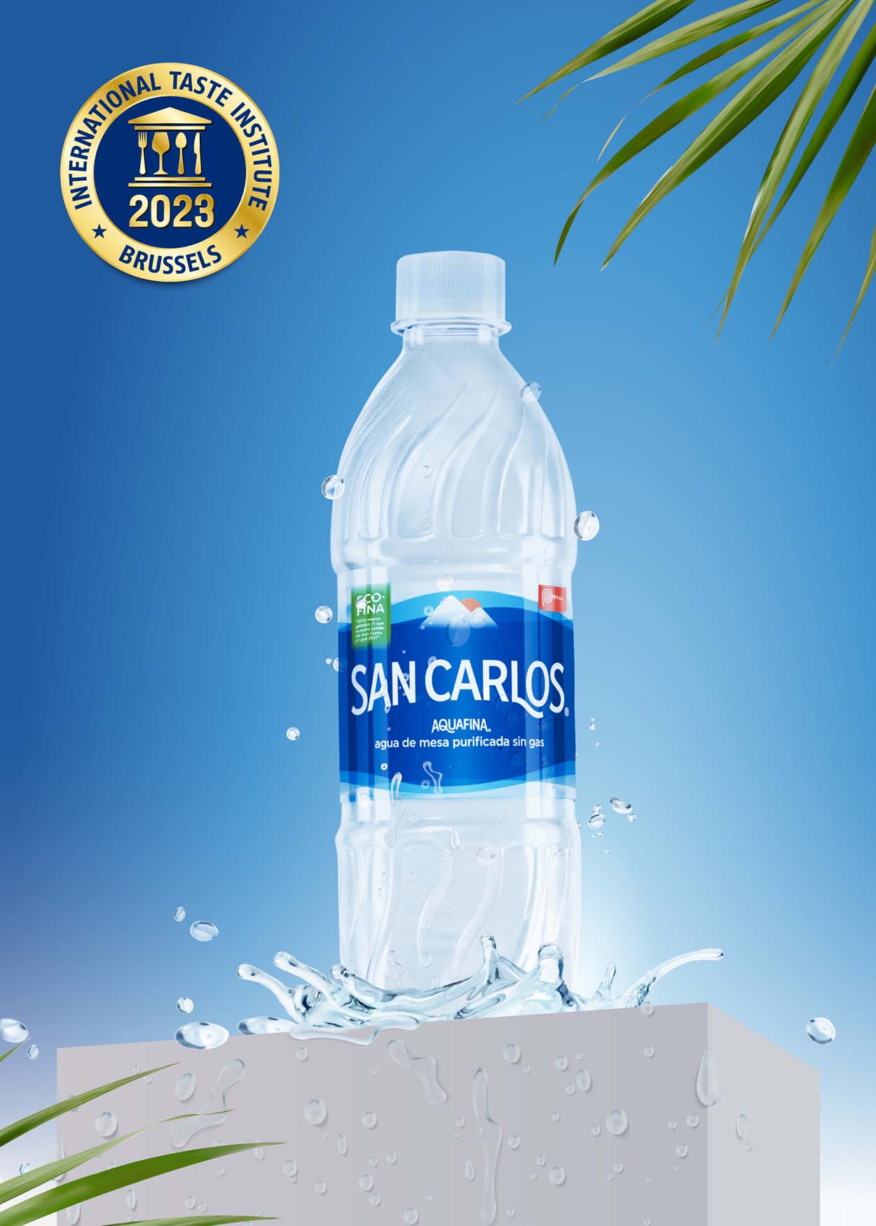 Agua San Carlos obtiene el sello de sabor más prestigioso del mundo