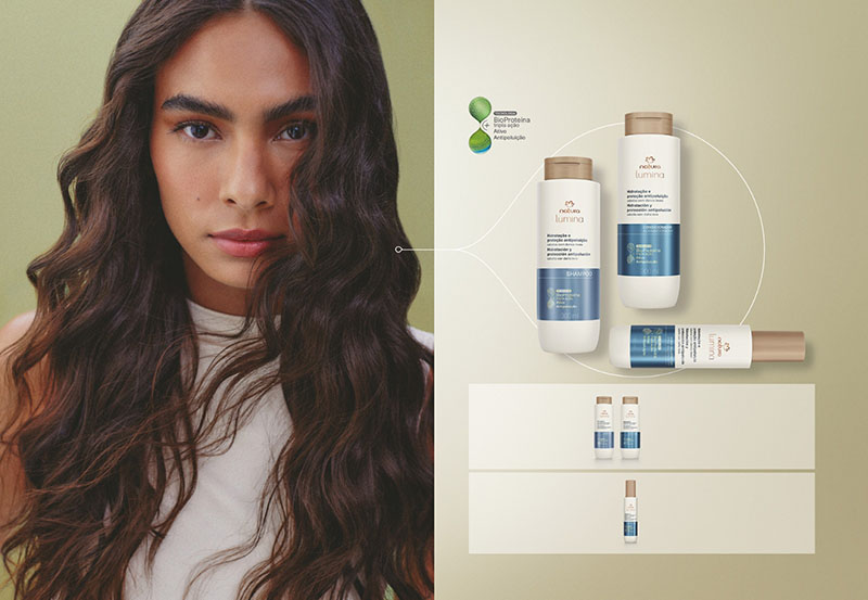 Lumina: la renovada línea de Natura que redefine el cuidado capilar