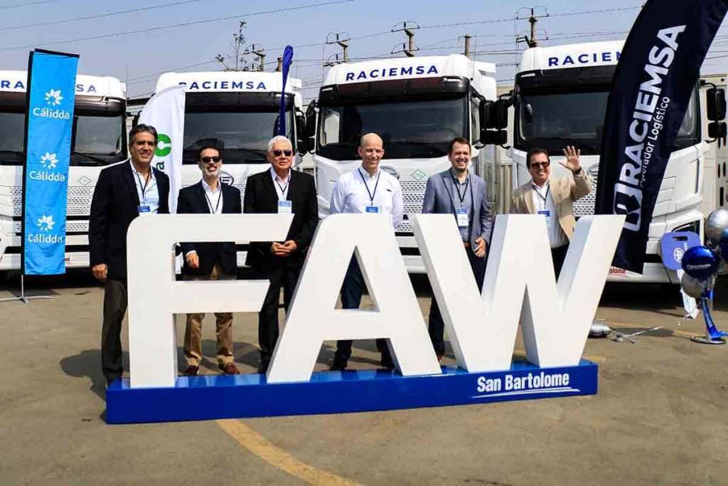 RACIEMSA incorpora 50 remolcadores FAW GNV a su flota con el respaldo ...